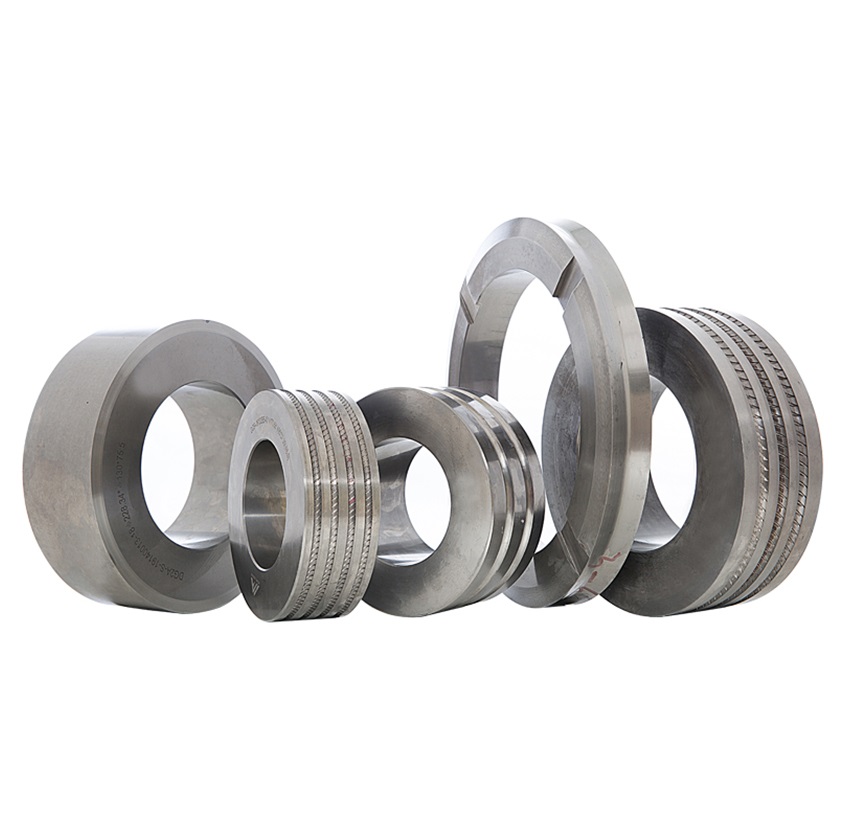 Design requirements for changing cast iron rolls to tungsten carbide ...